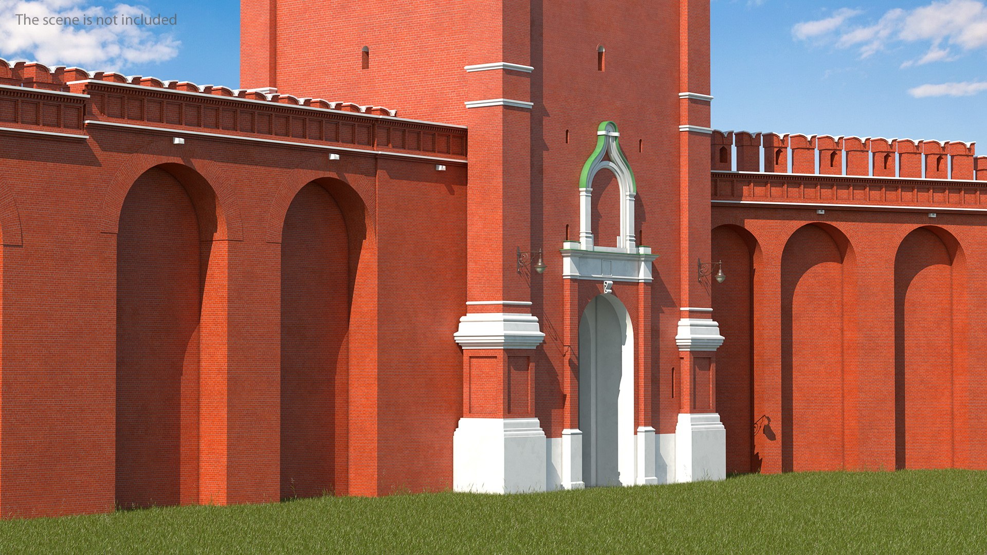 3D moscow kremlin spasskaya tower model - TurboSquid 1561124
