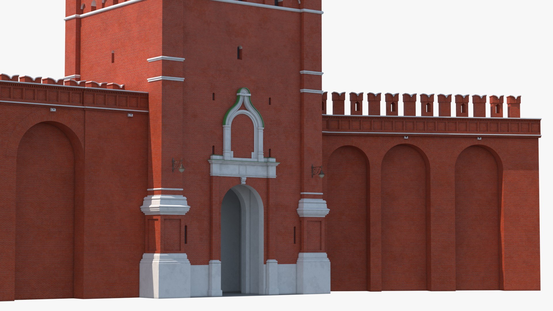 3D moscow kremlin spasskaya tower model - TurboSquid 1561124