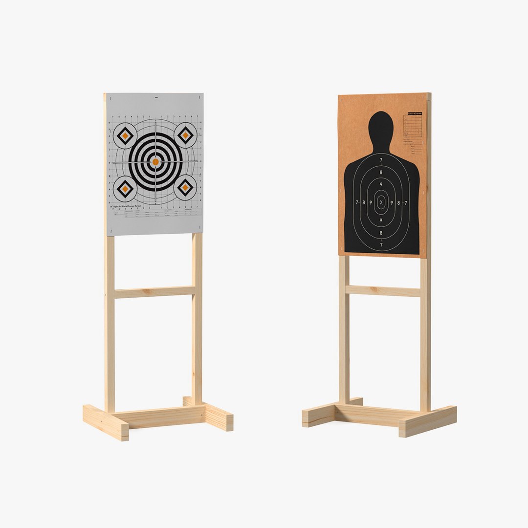 Targets Shooting Collection 3D model - TurboSquid 1992547