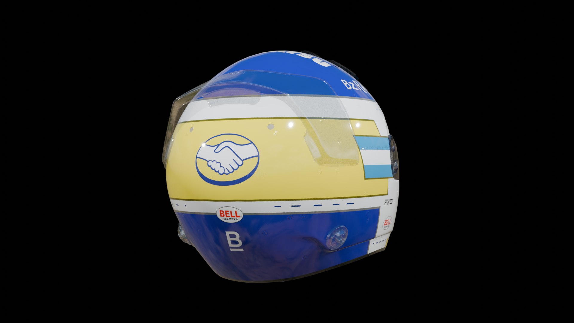 Franco Colapinto Formula 1 - Helmet 2 Styles Model - TurboSquid 2303645