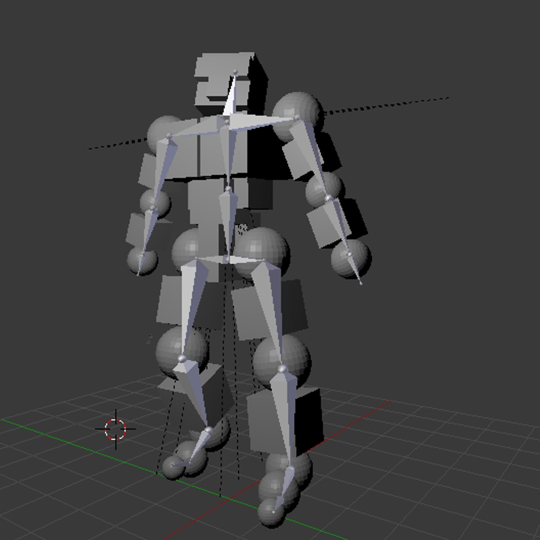 3D robot movement bones - TurboSquid 1539090