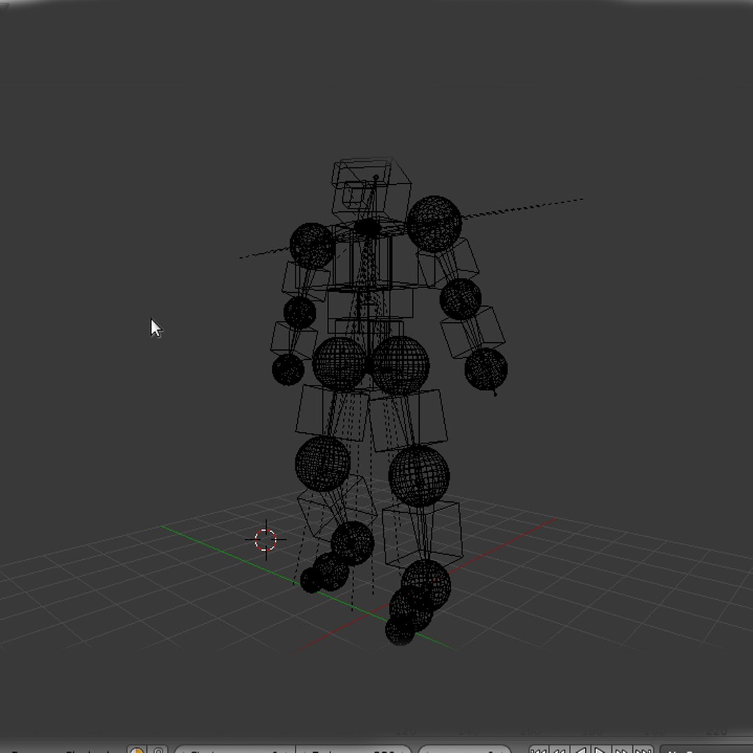 3D robot movement bones - TurboSquid 1539090