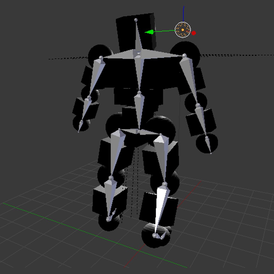 3D robot movement bones - TurboSquid 1539090