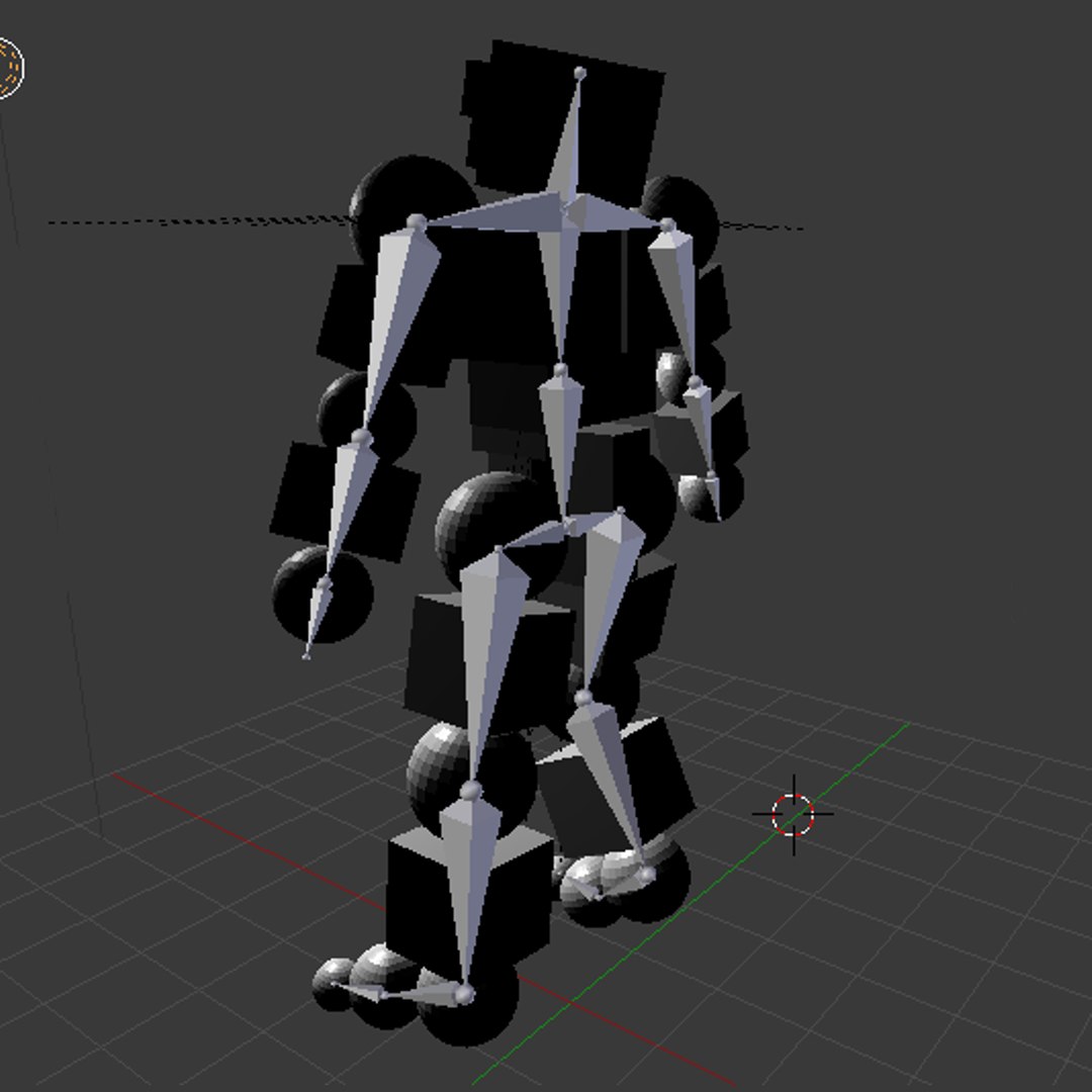 3D robot movement bones - TurboSquid 1539090