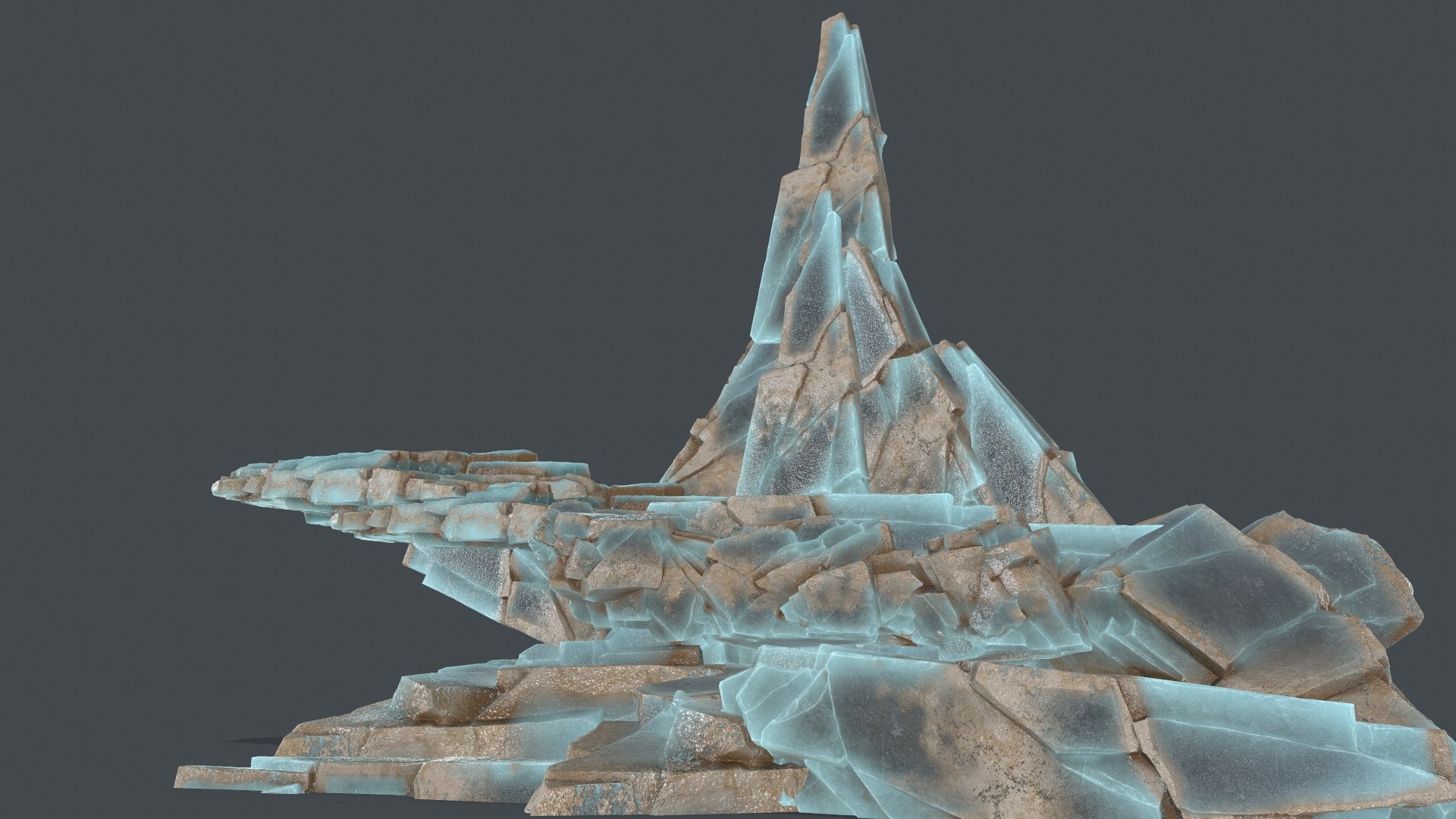 Ice Rocks 3D Model - TurboSquid 2034314