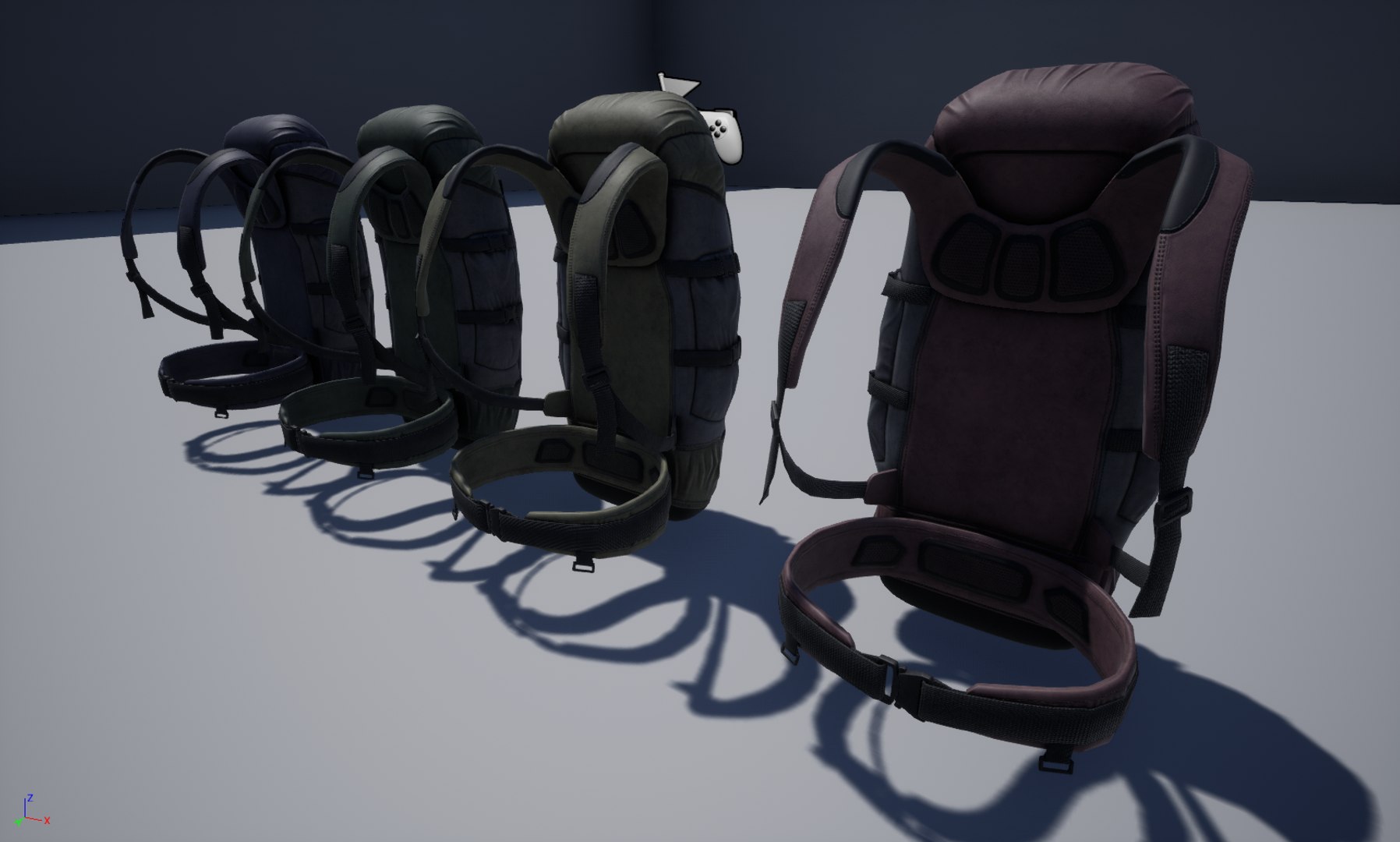 Backpack Games 3D Model - TurboSquid 1450842