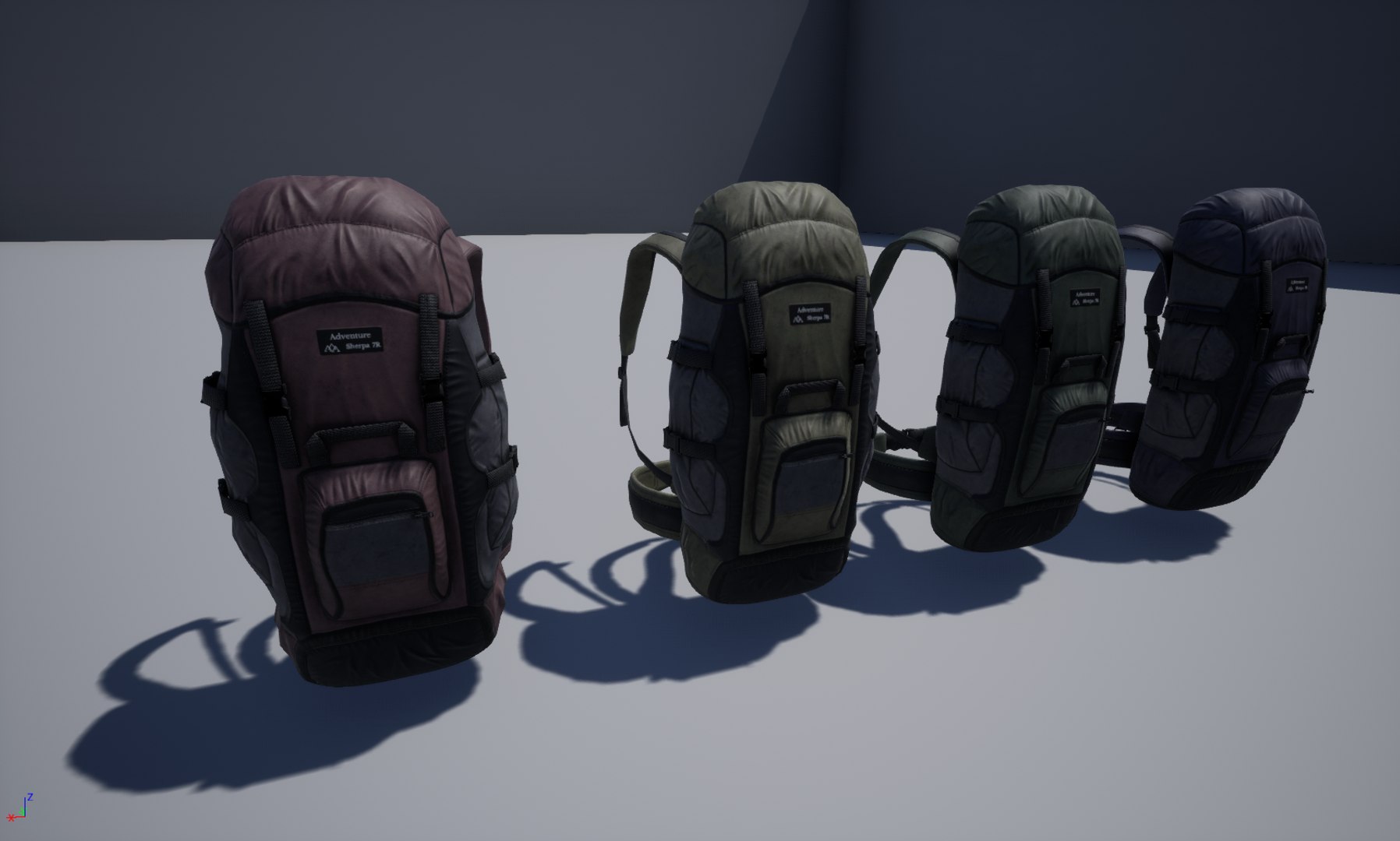 Backpack Games 3D Model - TurboSquid 1450842