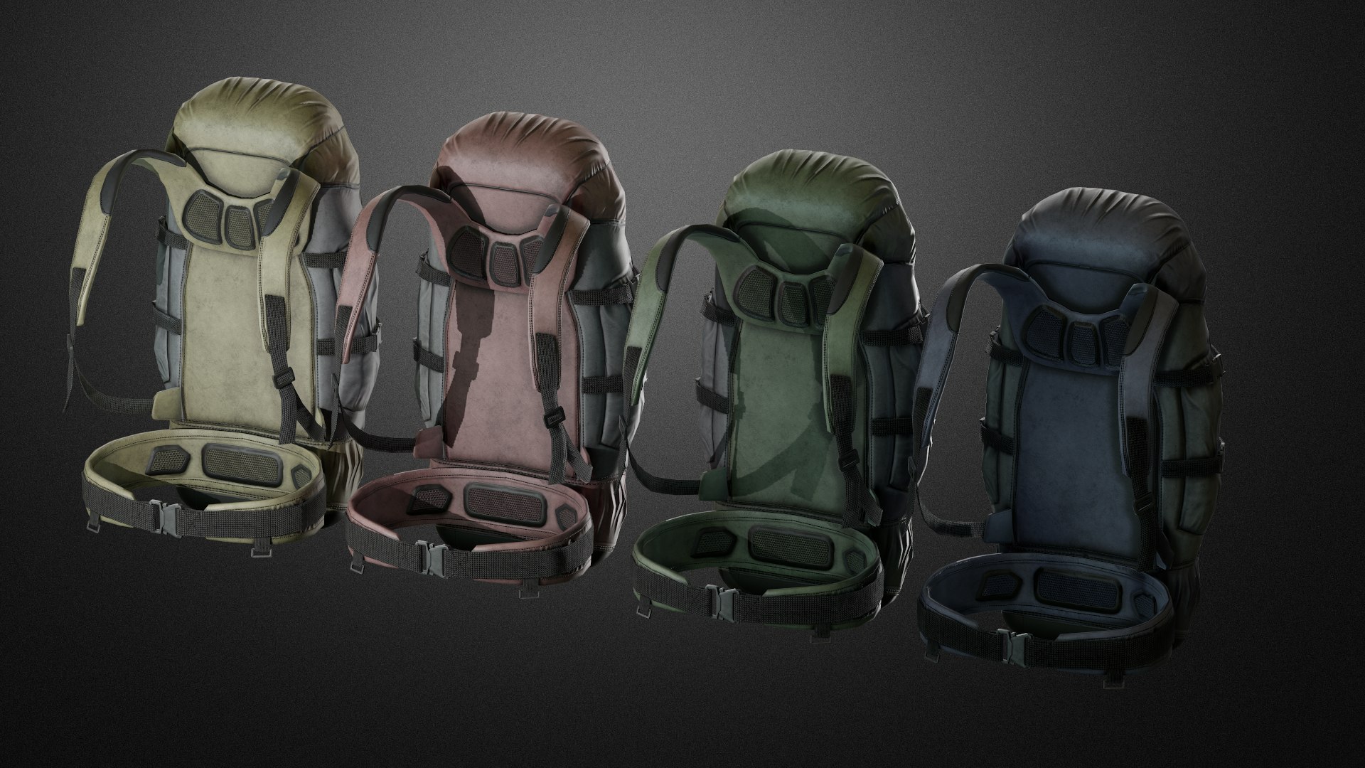 Backpack Games 3D Model - TurboSquid 1450842