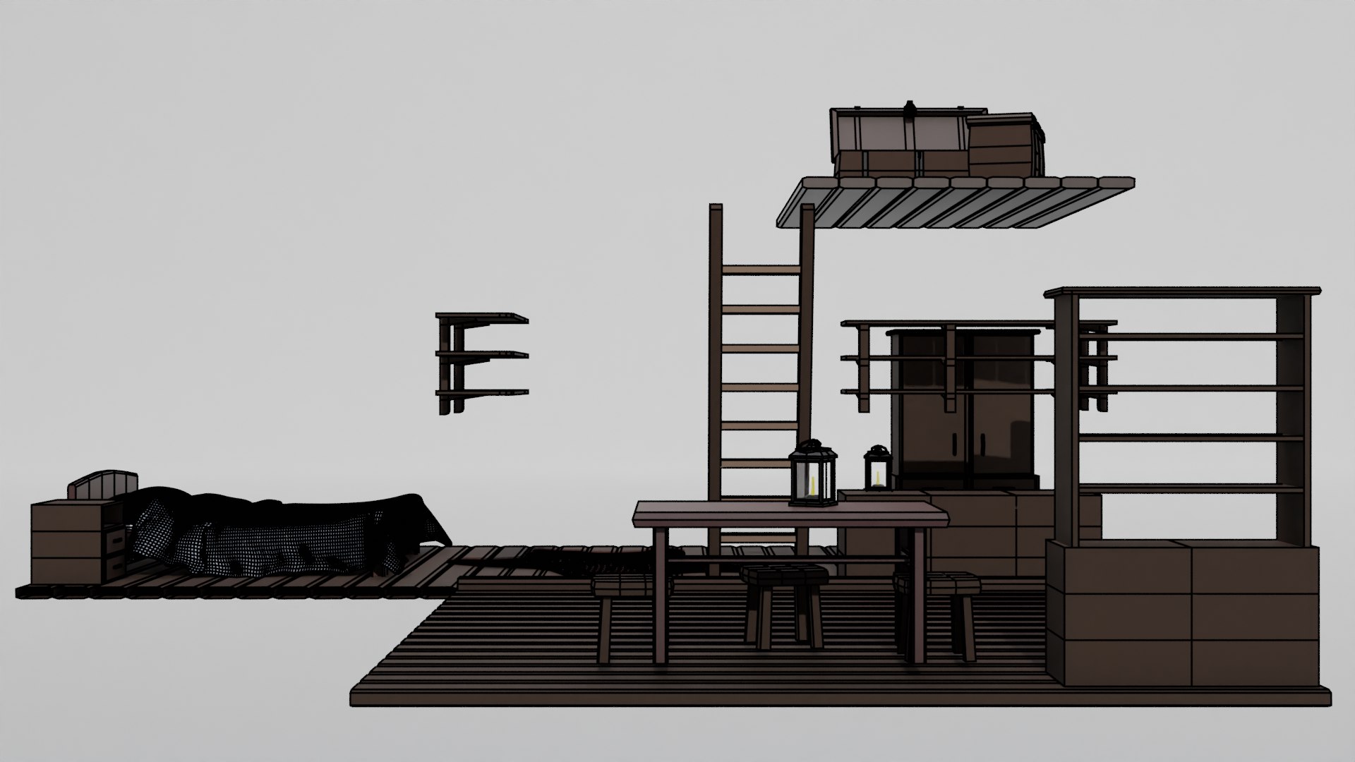 3D North House - TurboSquid 2019263