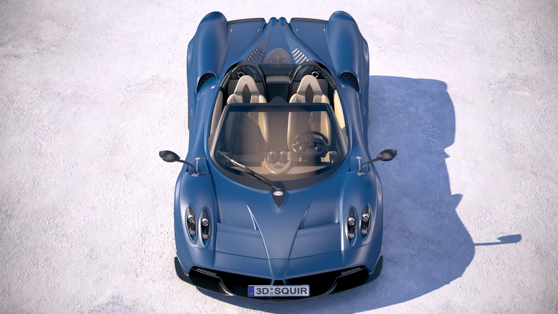 3D model pagani huayra roadster - TurboSquid 1168509