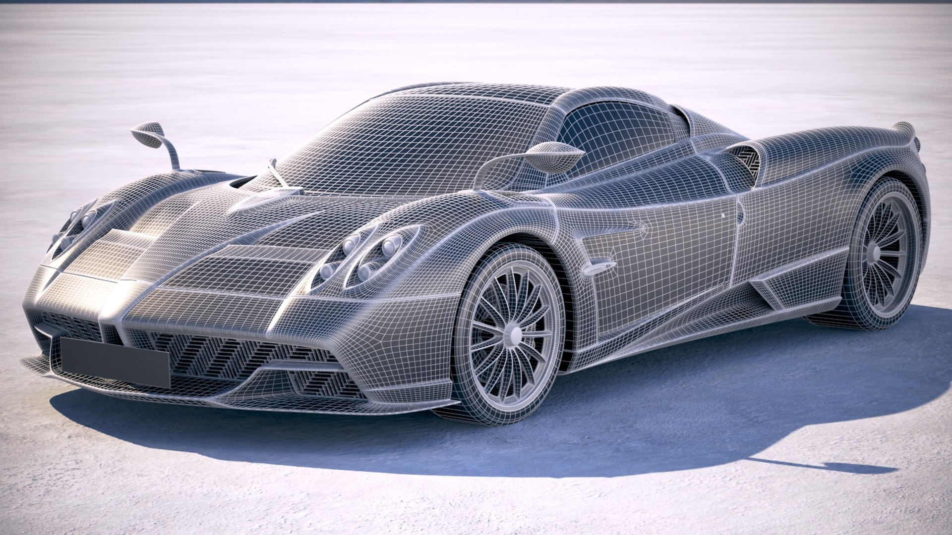 3D model pagani huayra roadster - TurboSquid 1168509