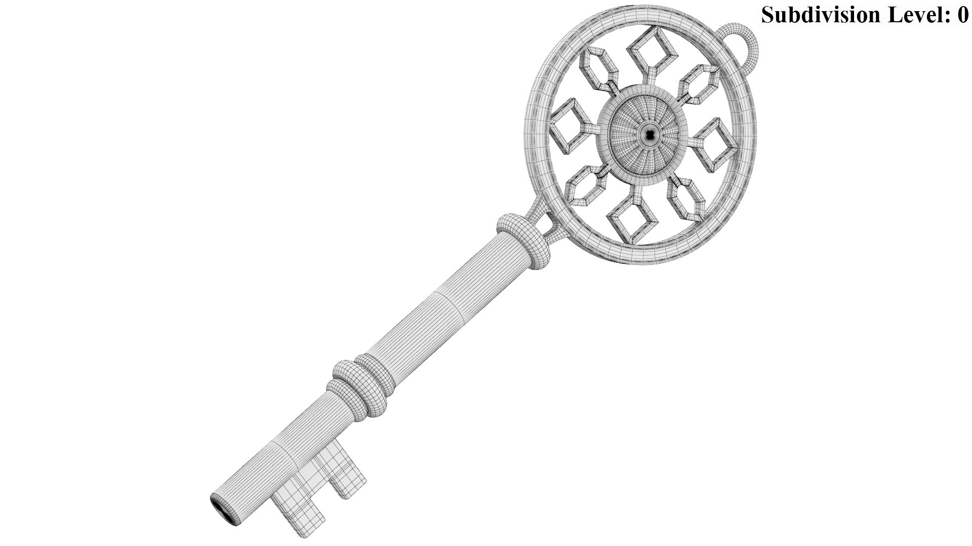 3D Detailed Skeleton Key 05 - TurboSquid 2186239