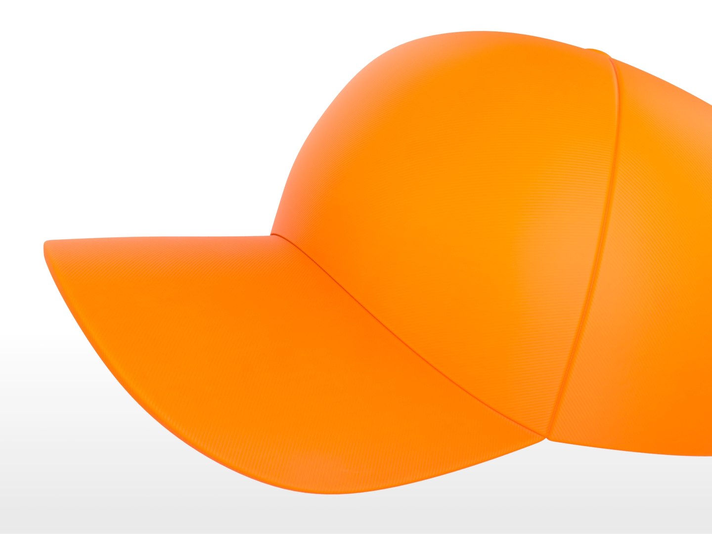 3D Orange Cap - TurboSquid 2120400