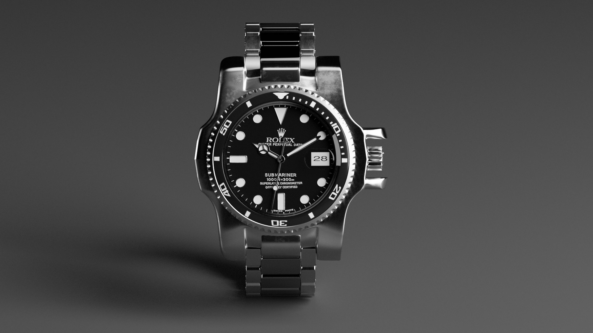Rolex Submariner WristWatch 3D model - TurboSquid 2172364