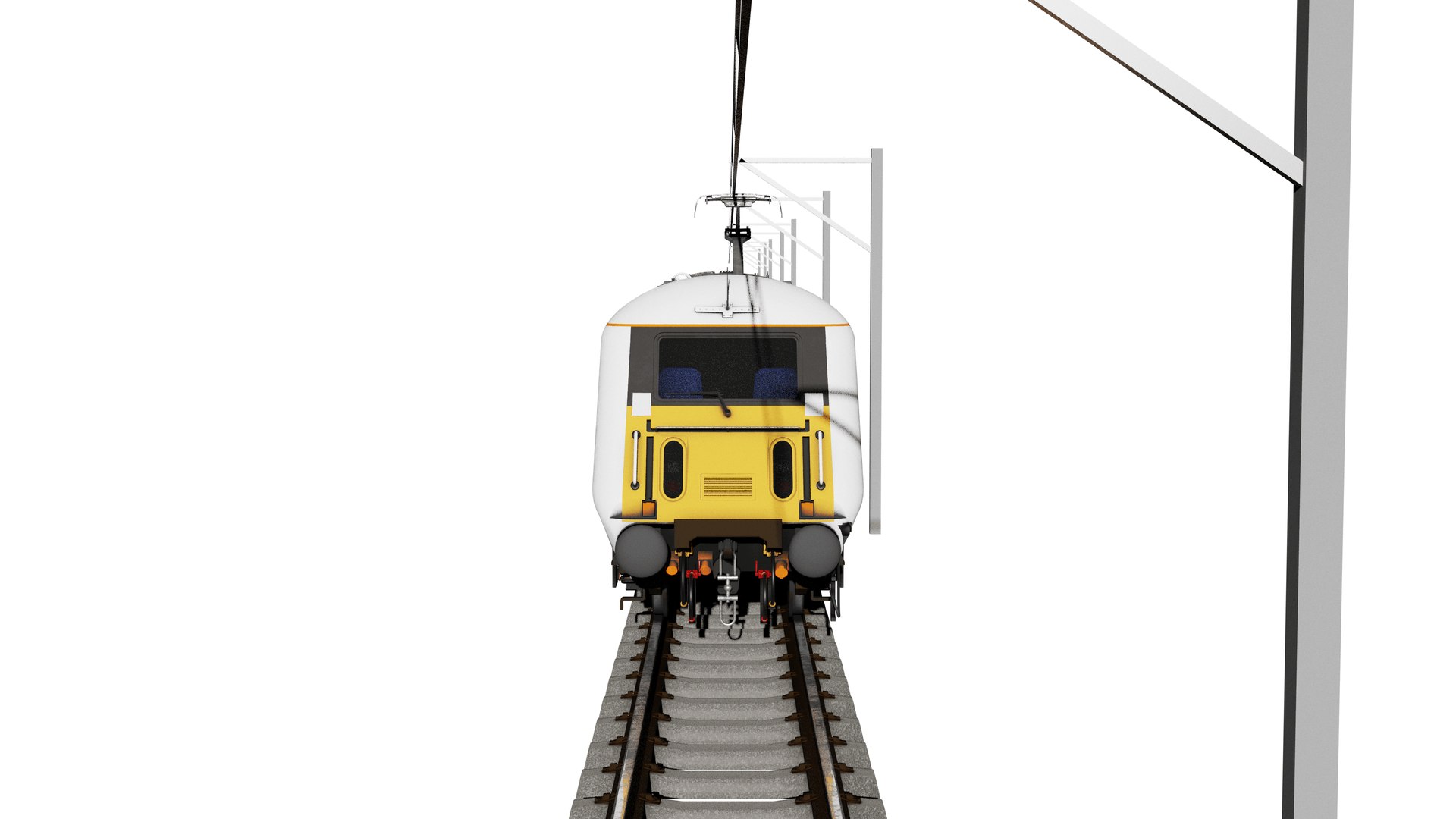 Electric Train Animated 3D Model 3D Model - TurboSquid 2248621