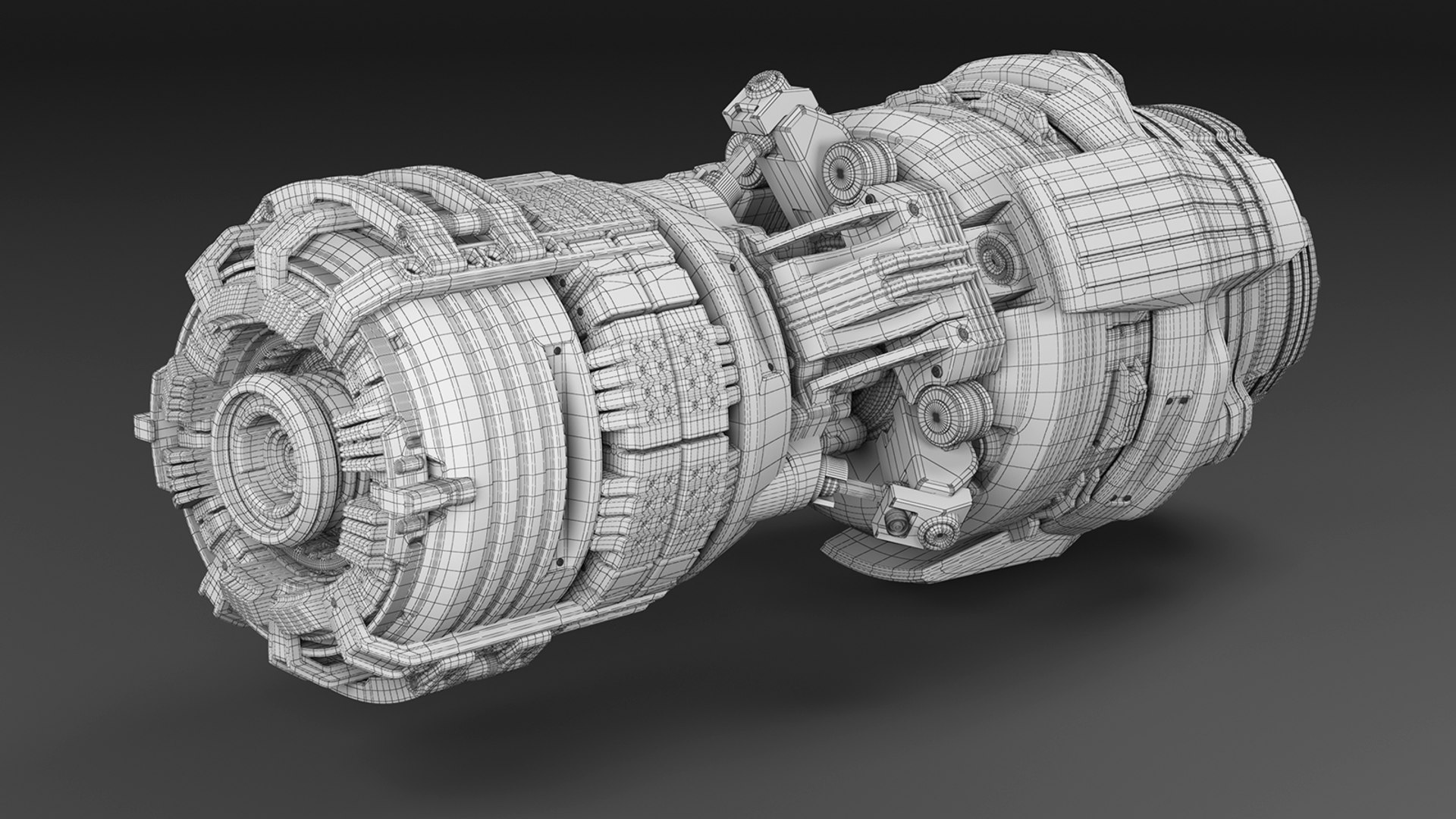 Sci Fi Mega Elements 3D Model - TurboSquid 1526689