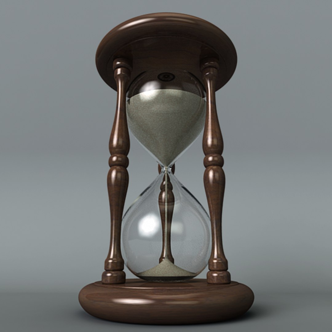 3d Hour Glass Model