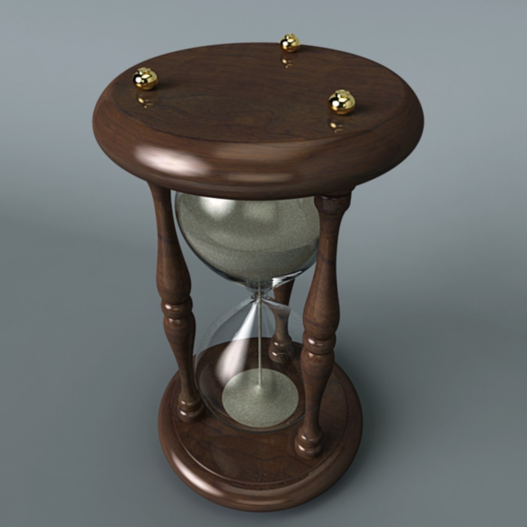 3d Hour Glass Model