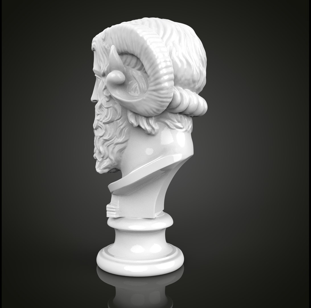 3D model Zeus Ammon - TurboSquid 1879583