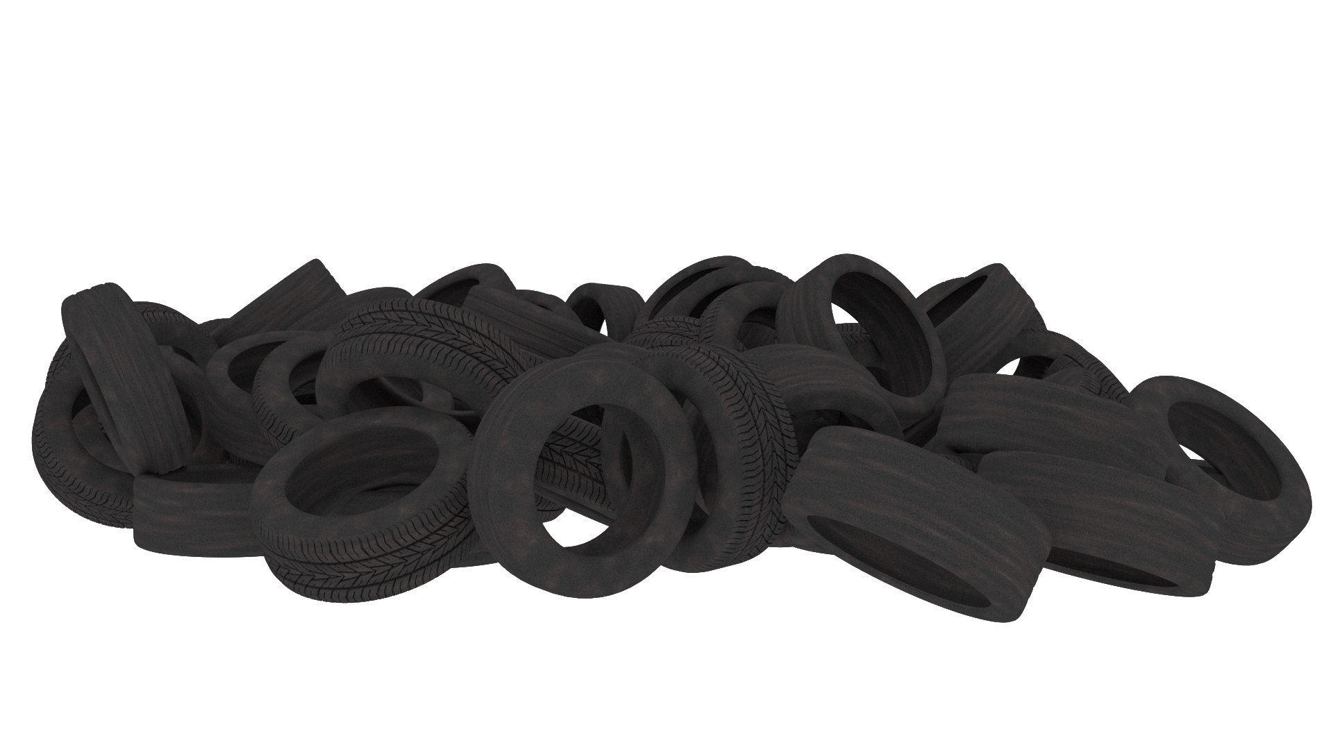 3D Stacked Tires 3 - TurboSquid 1949376