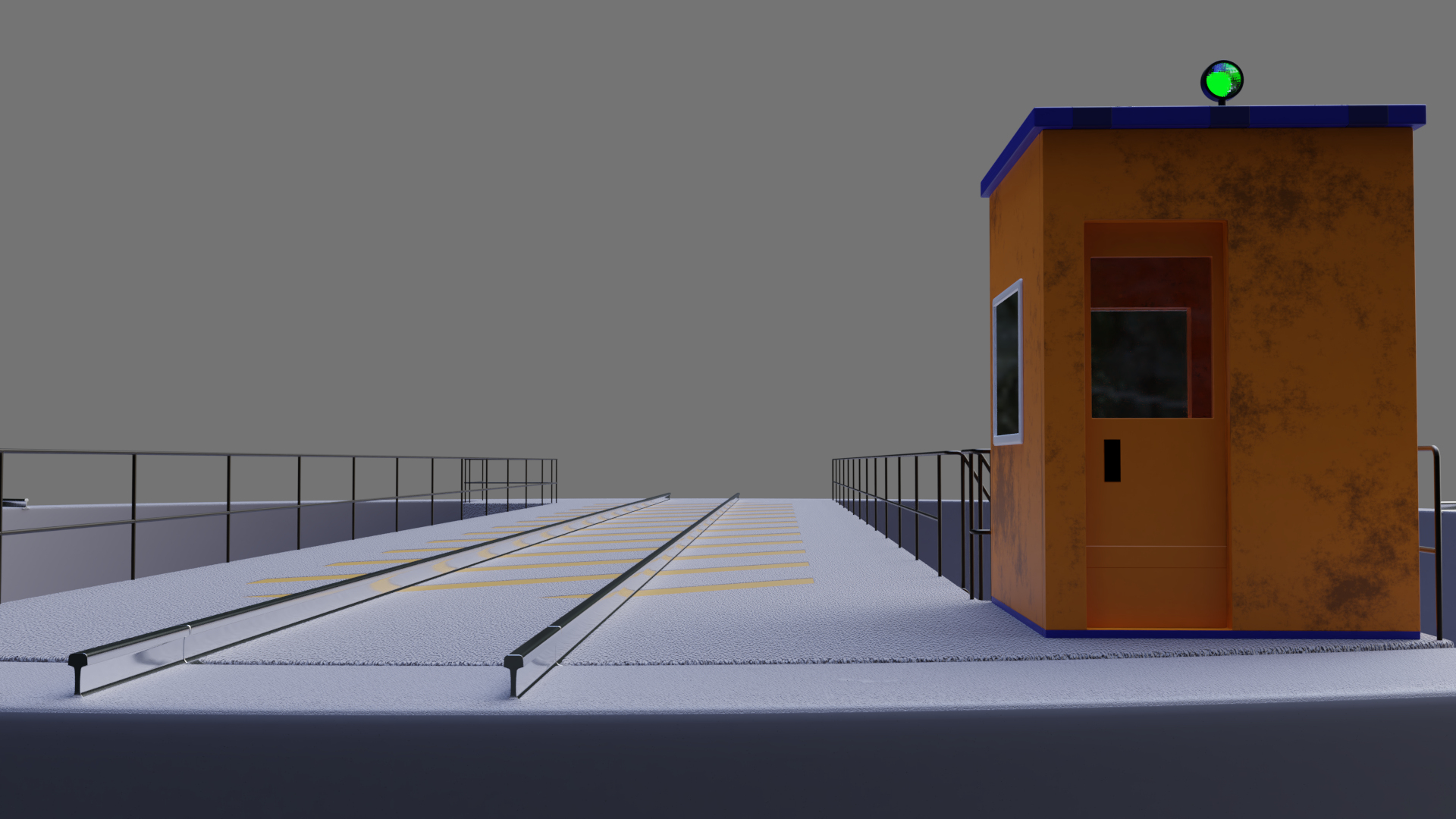 3D Railway Turntable Model - TurboSquid 1575812