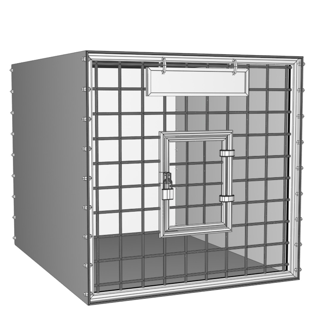 Animal Cage 3d Model