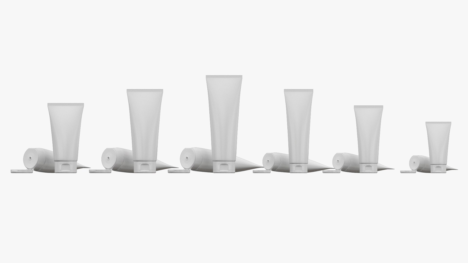 3D tubes set 02 model - TurboSquid 1522194