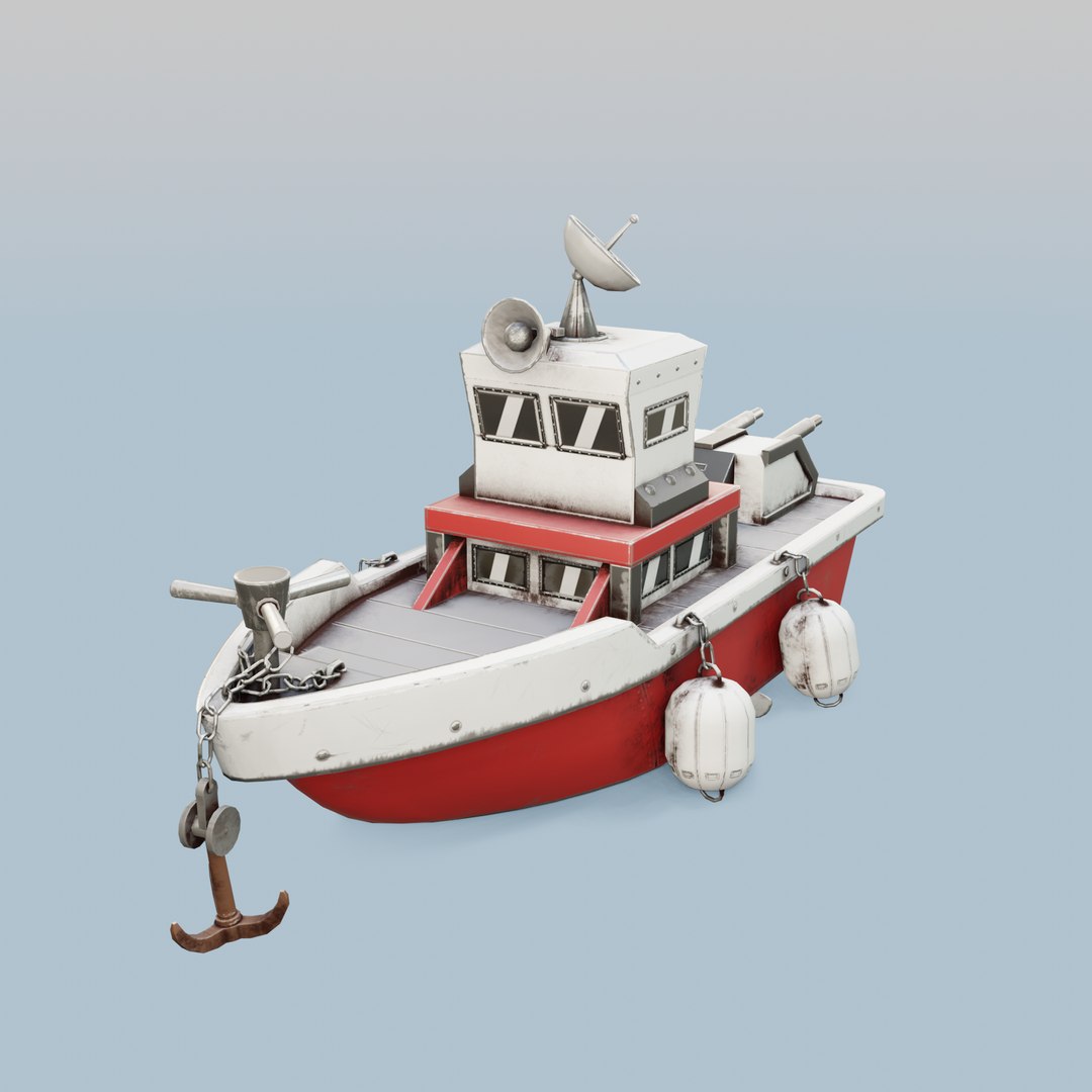 Coast Guard Ship 3D Model 3D Model - TurboSquid 2262510