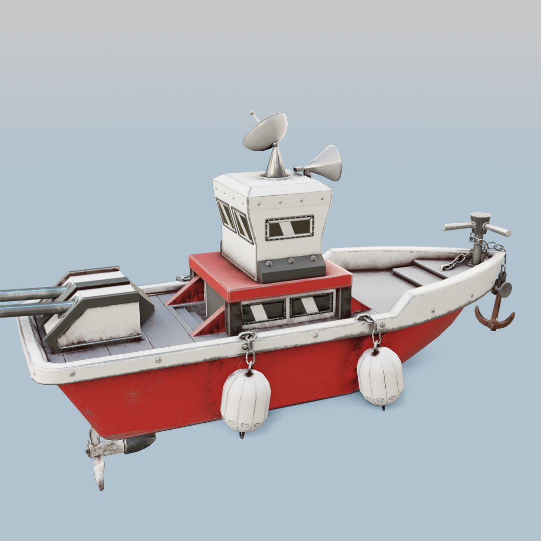 Coast Guard Ship 3D Model 3D Model - TurboSquid 2262510