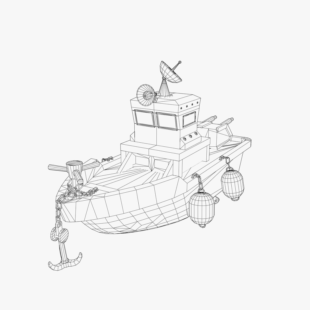 Coast Guard Ship 3D Model 3D Model - TurboSquid 2262510