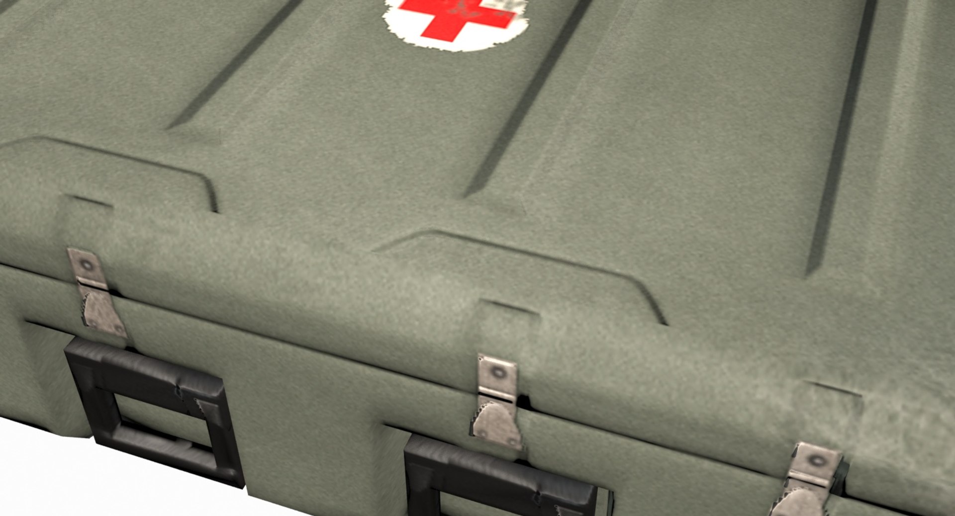 Aid Crate 3d Model