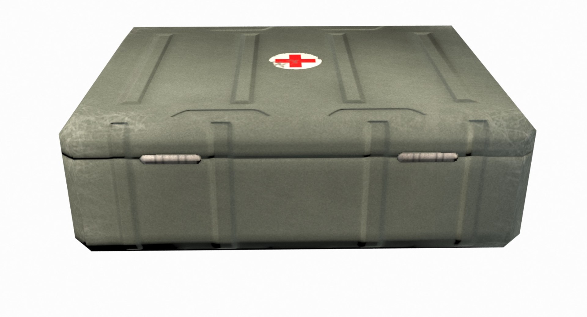 Aid Crate 3d Model
