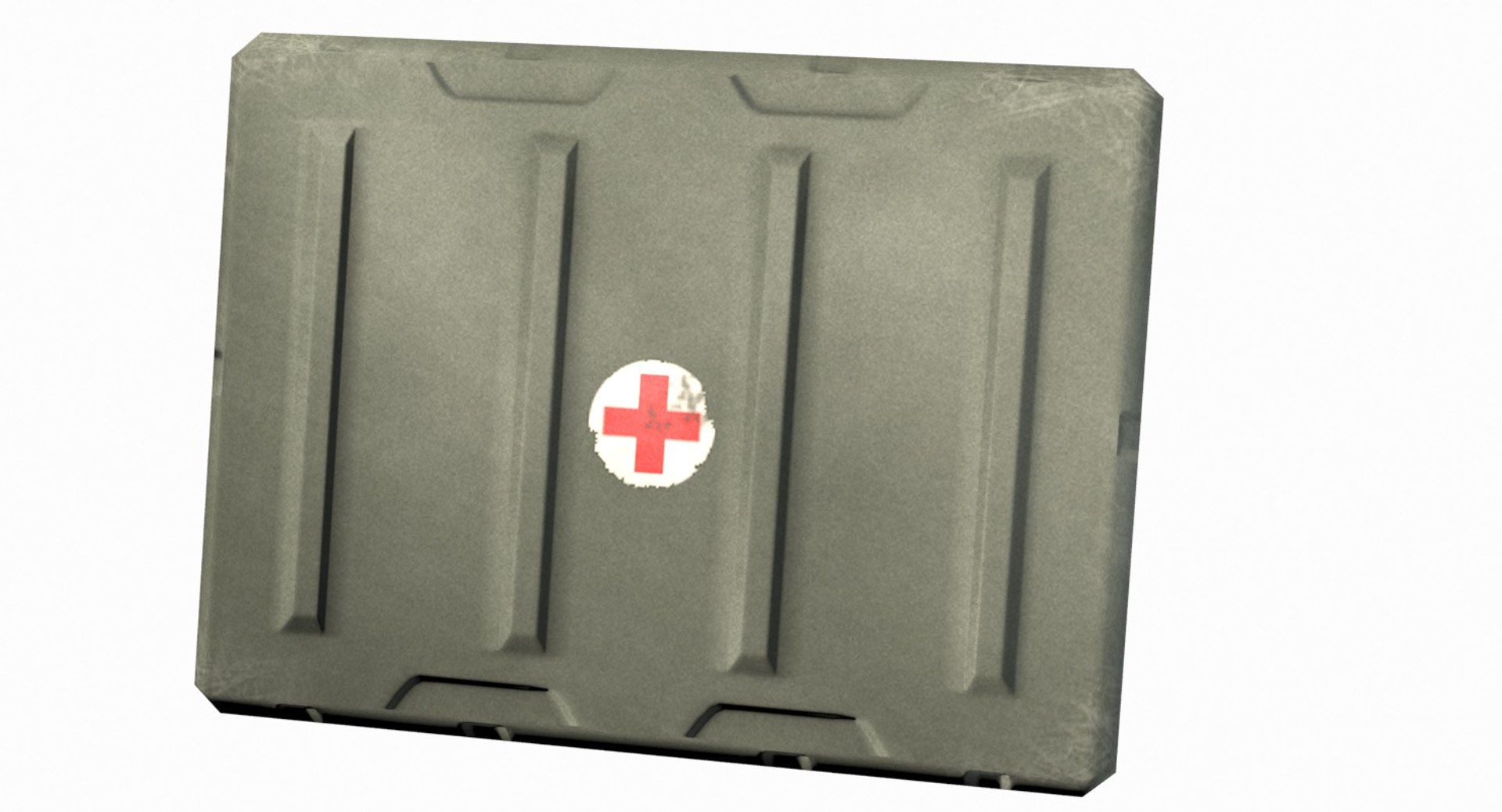 Aid Crate 3d Model