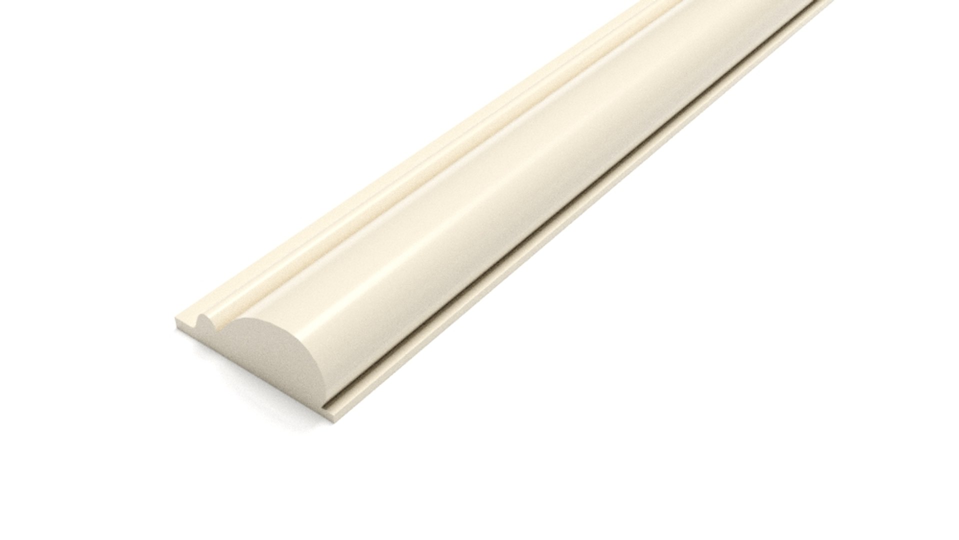 3D picture rail moulding model - TurboSquid 1592141