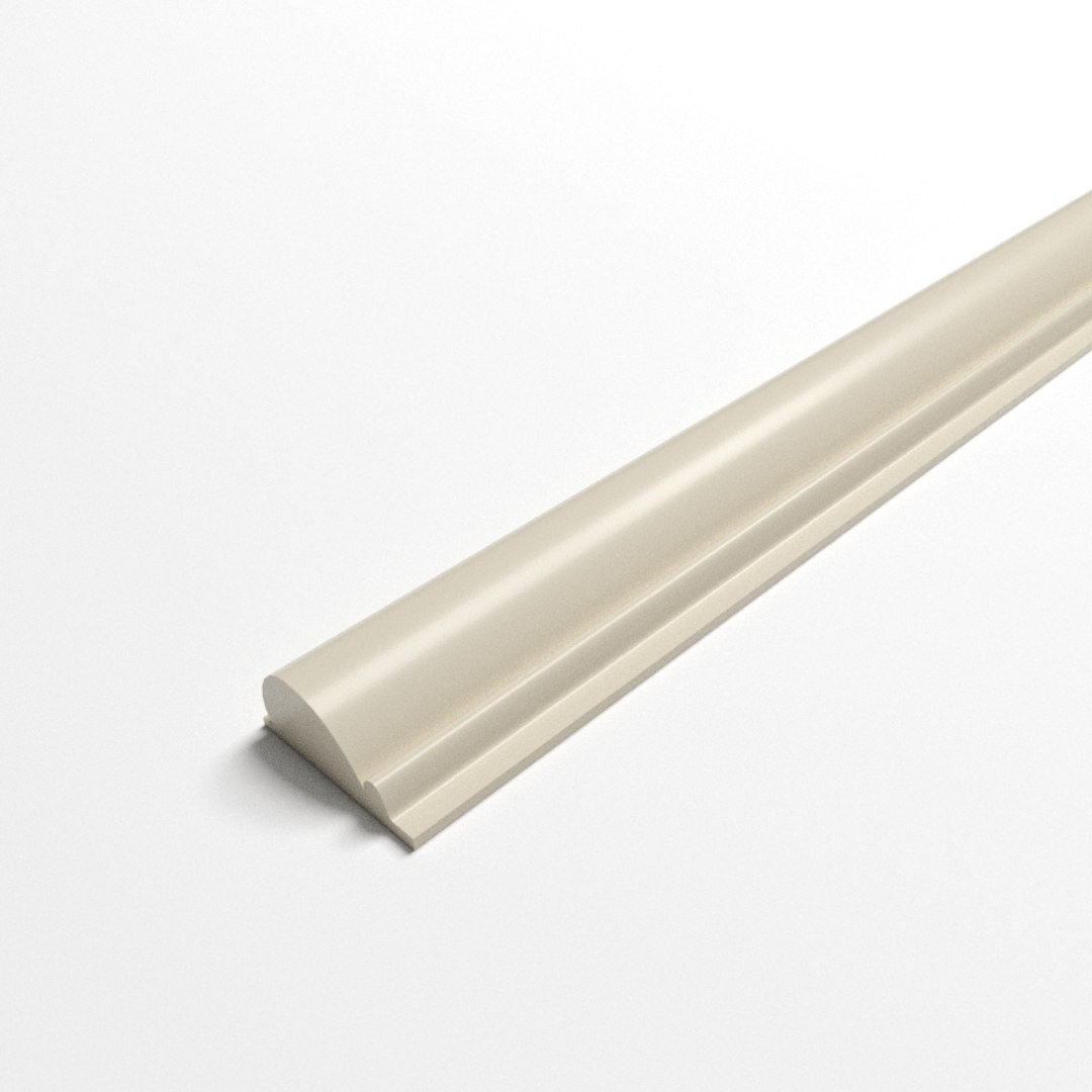 3D picture rail moulding model - TurboSquid 1592141