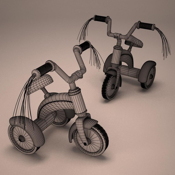 tricycle 3d model