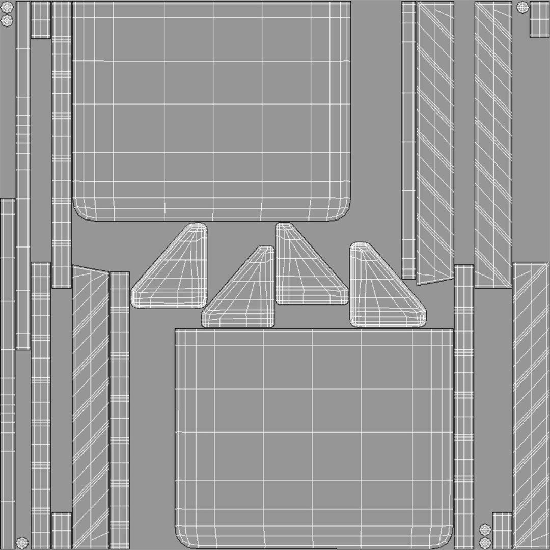 Film Slate 3D Model - TurboSquid 2149639