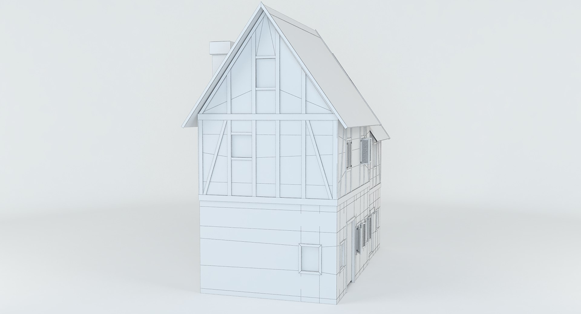 Medieval House Model - TurboSquid 1363563