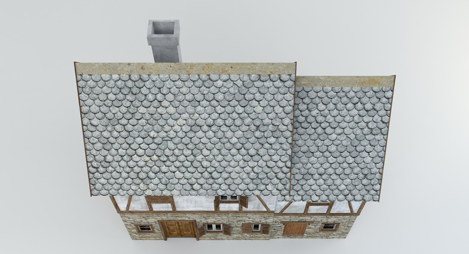 Medieval House Model - TurboSquid 1363563