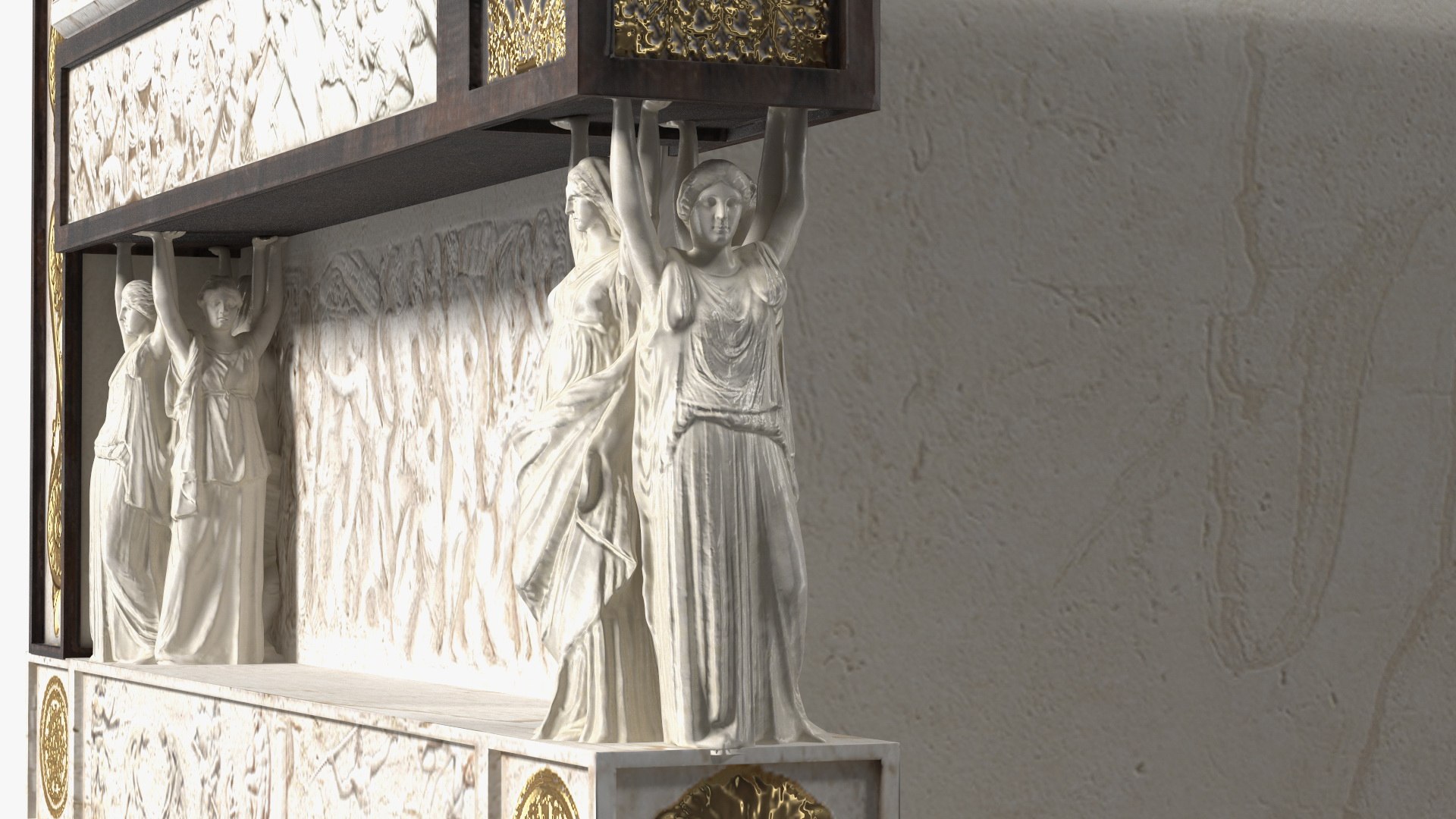 3D Zeus Throne Model - TurboSquid 1839949