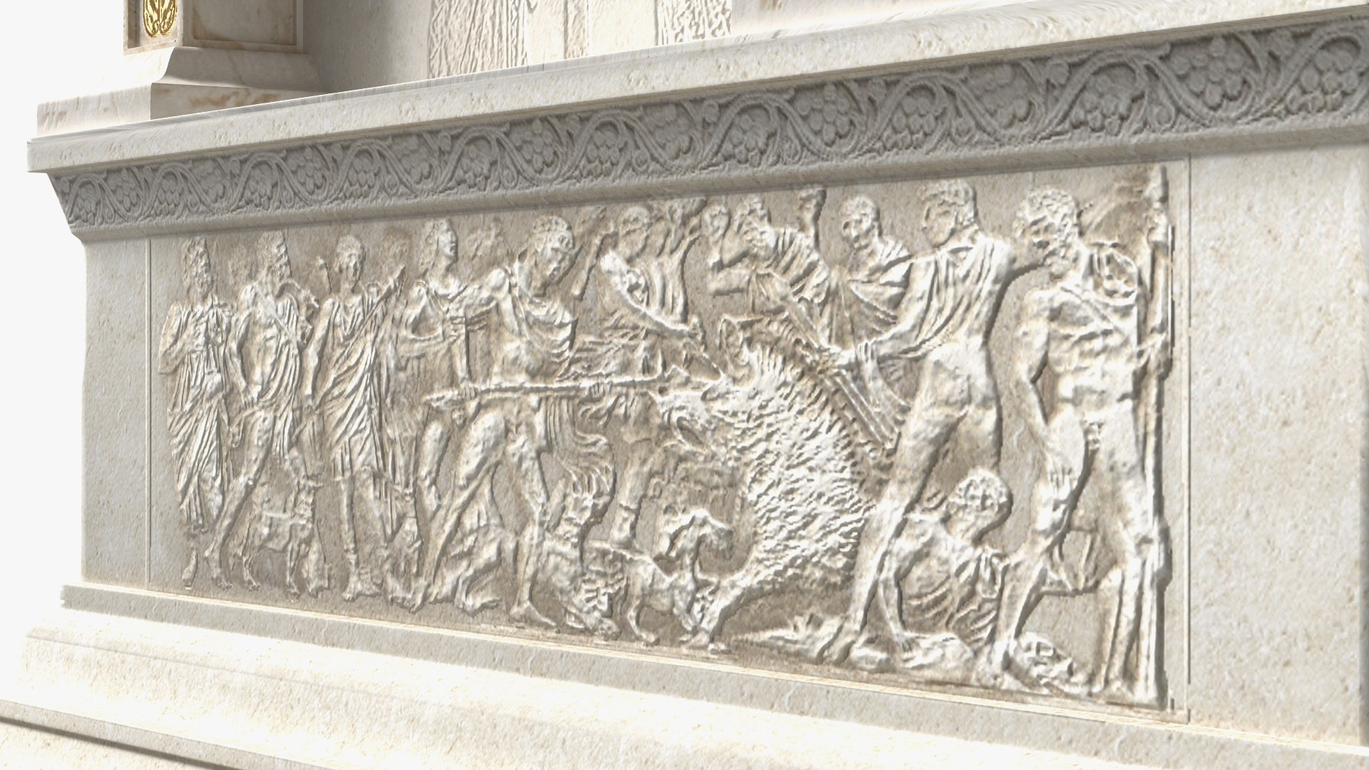 3D Zeus Throne Model - TurboSquid 1839949