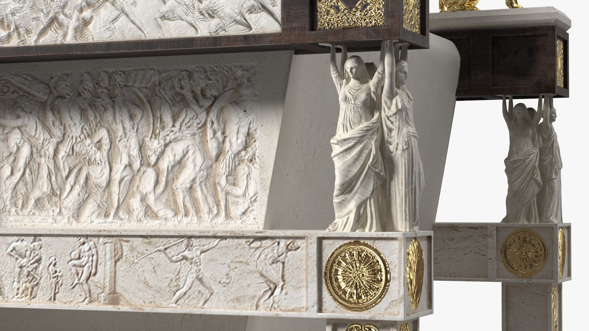 3D Zeus Throne Model - TurboSquid 1839949