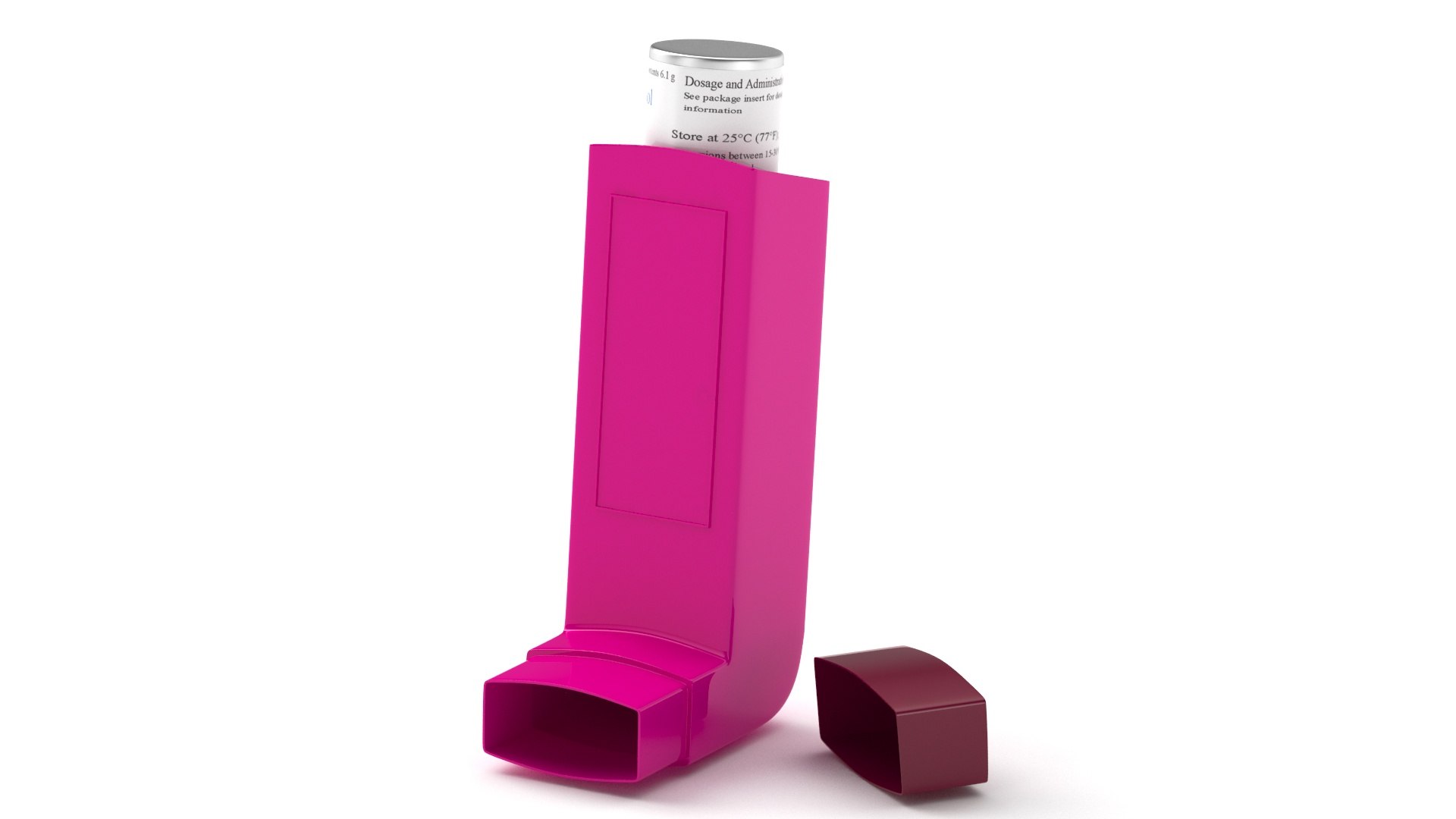 3D Asthma Inhaler Collection - TurboSquid 2224132