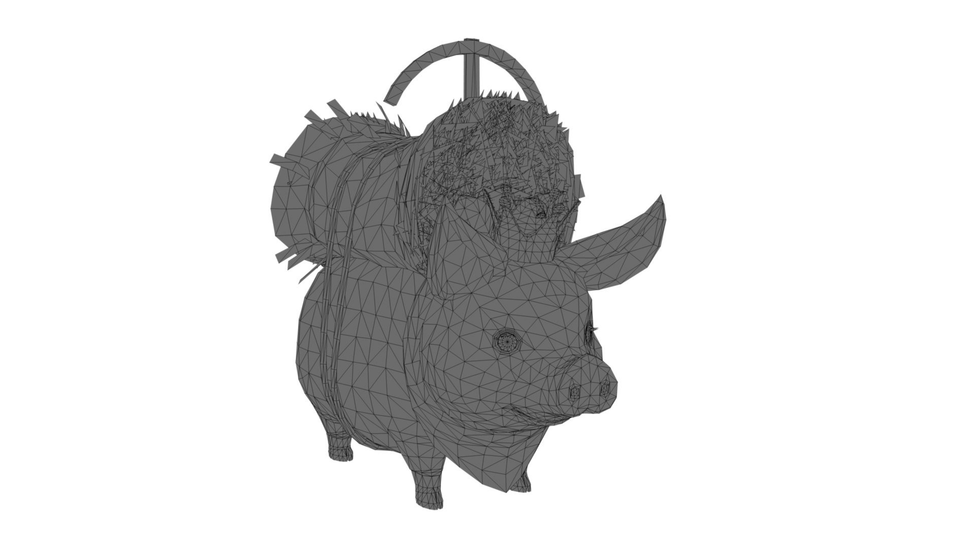 Cartoon Pig 3D Model - TurboSquid 2025882