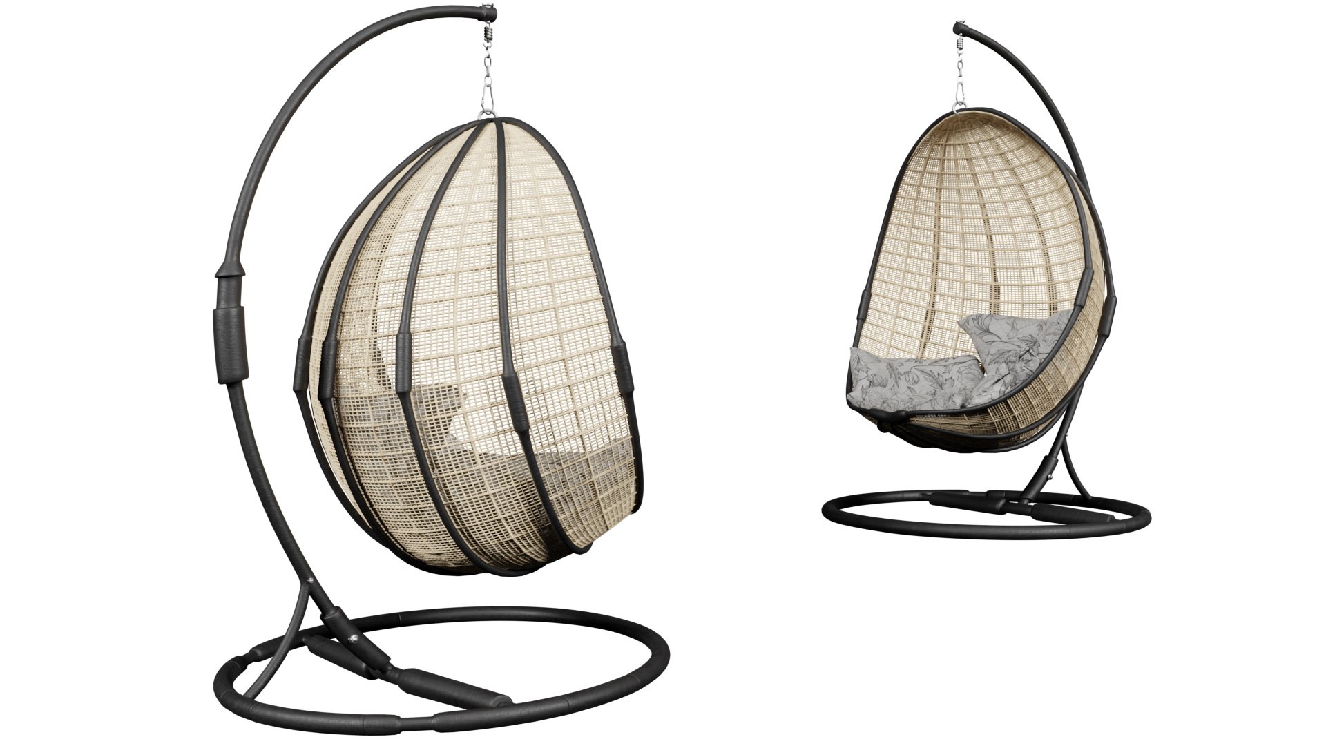 3D Realistic Egg Chair - TurboSquid 1789067