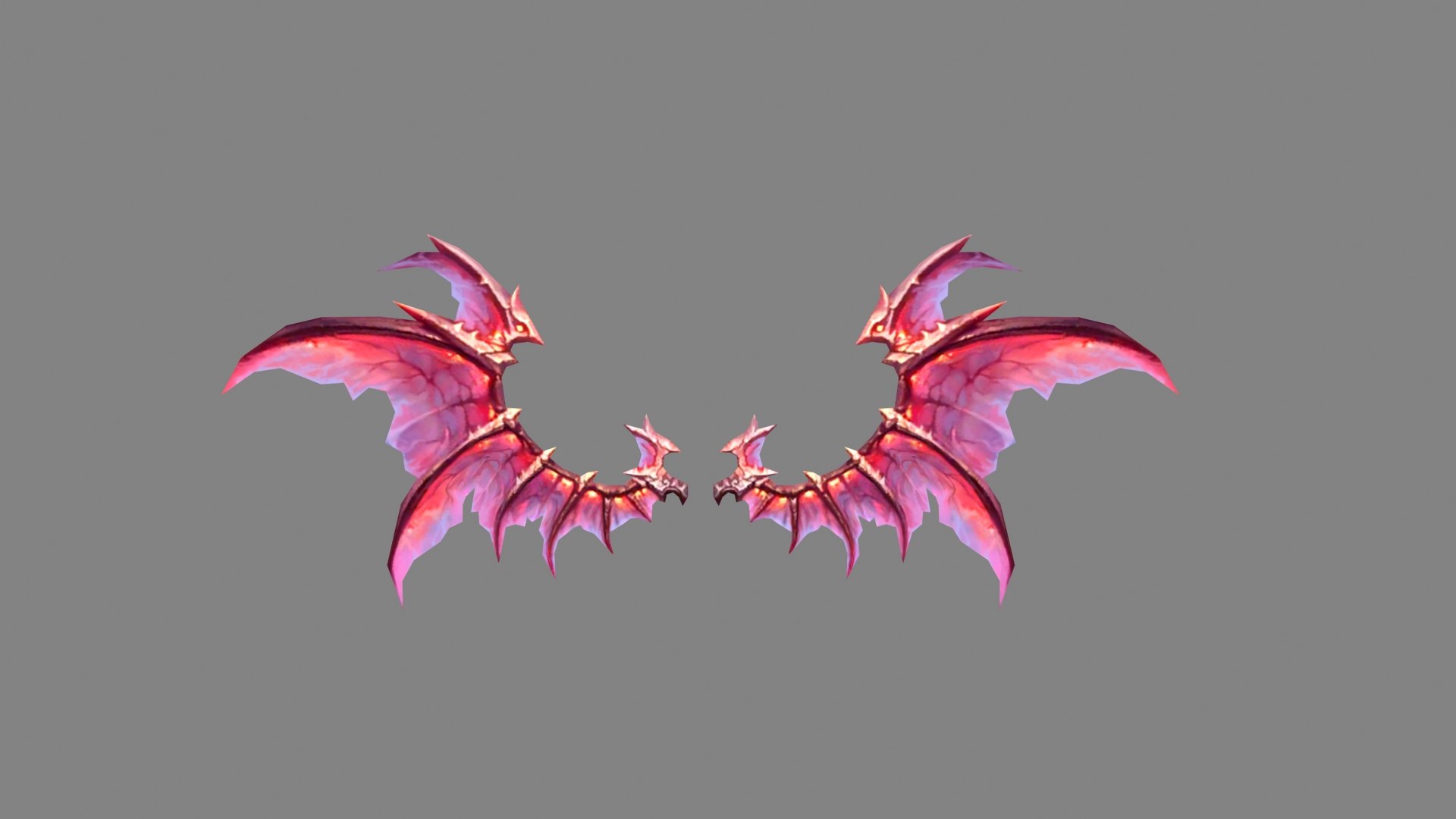 3D Cartoon Death Wing - TurboSquid 2104544