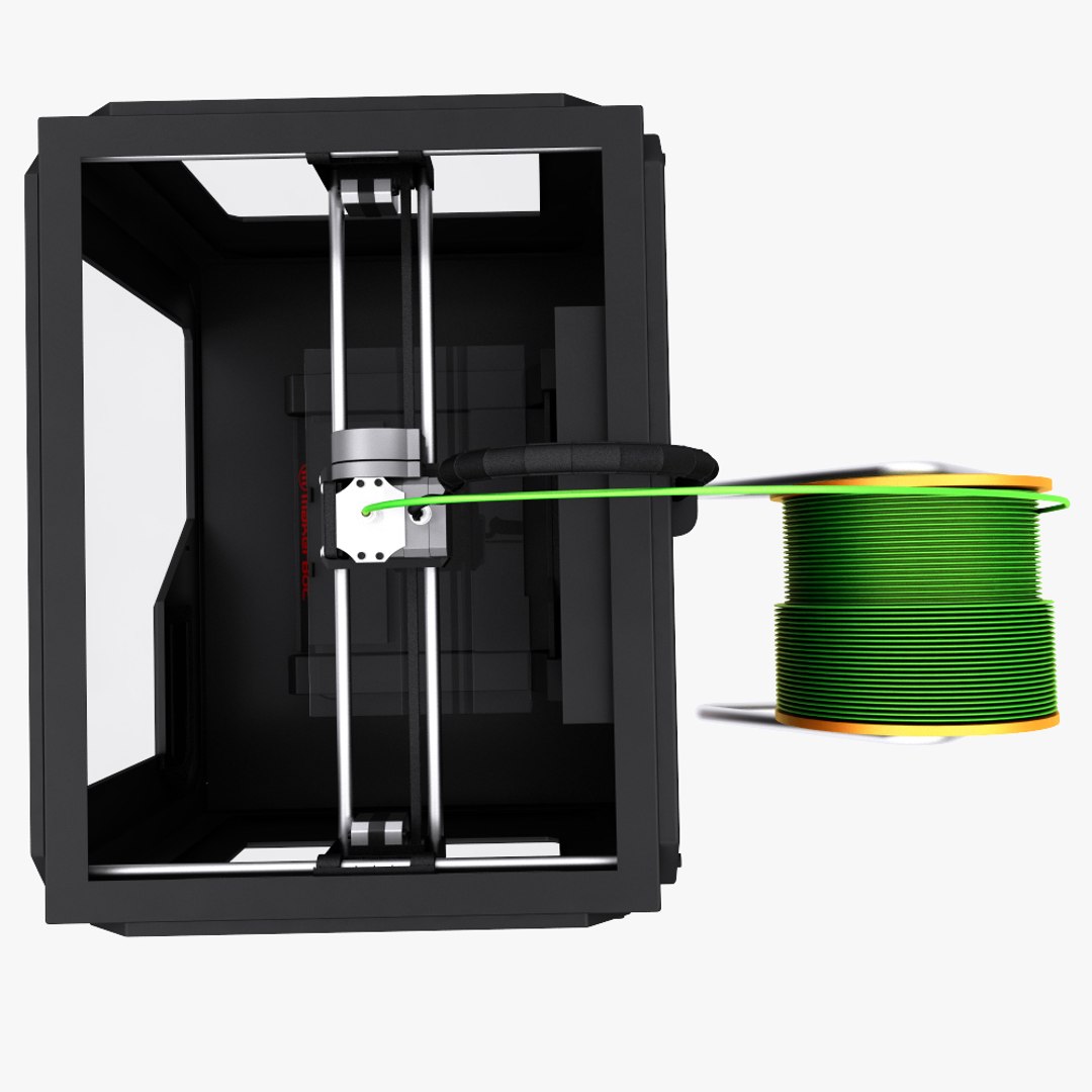 3d Makerbot Replicator Printer Model