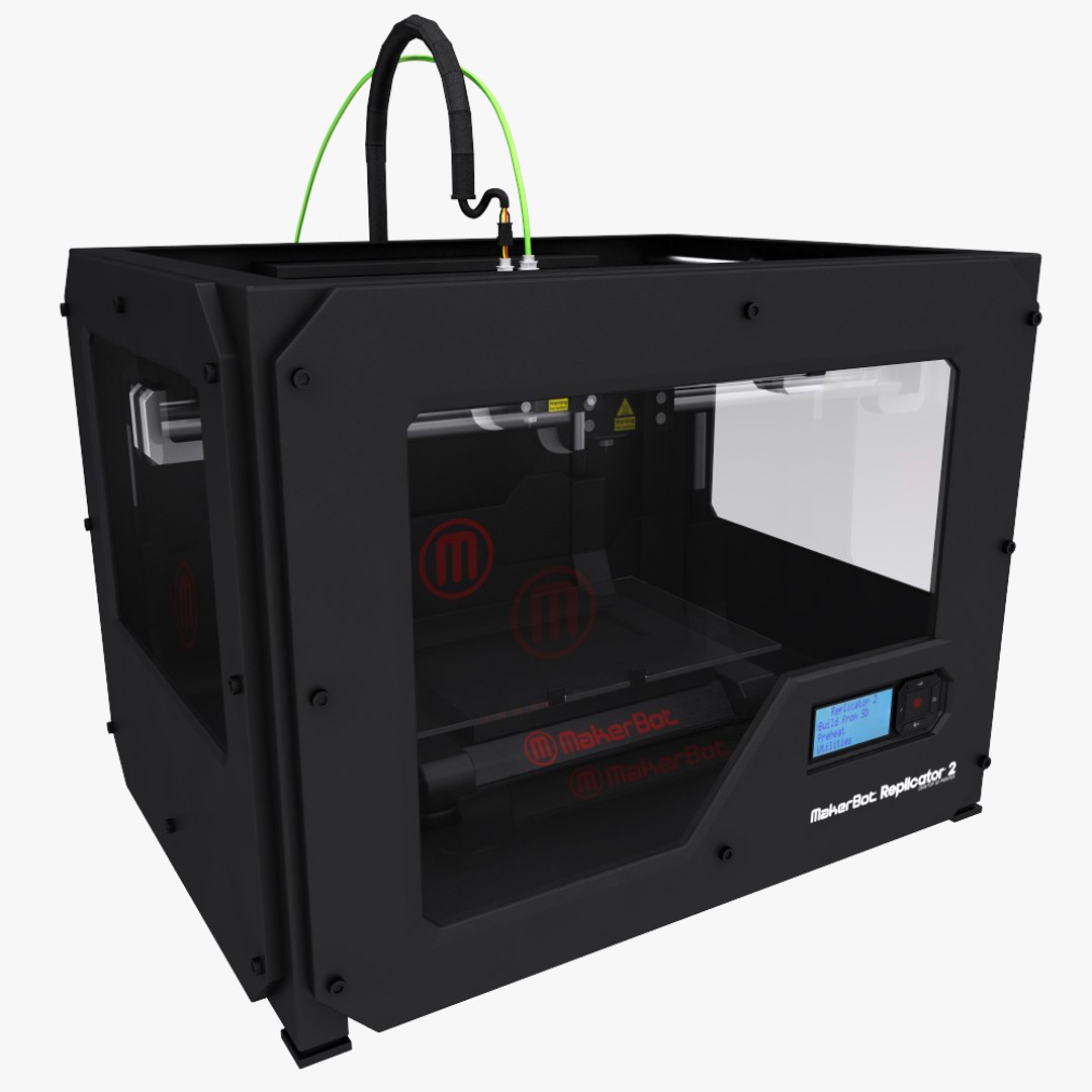 3d Makerbot Replicator Printer Model