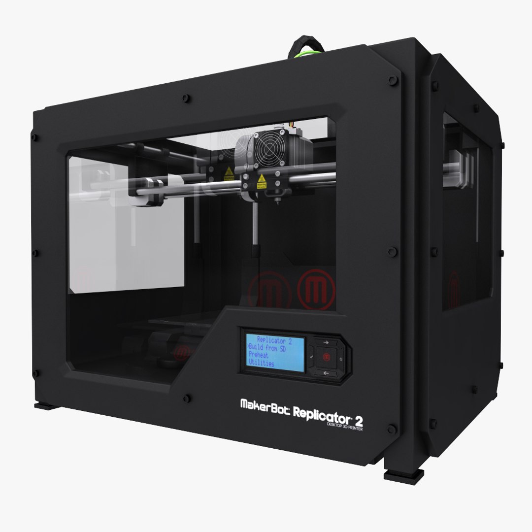 3d Makerbot Replicator Printer Model