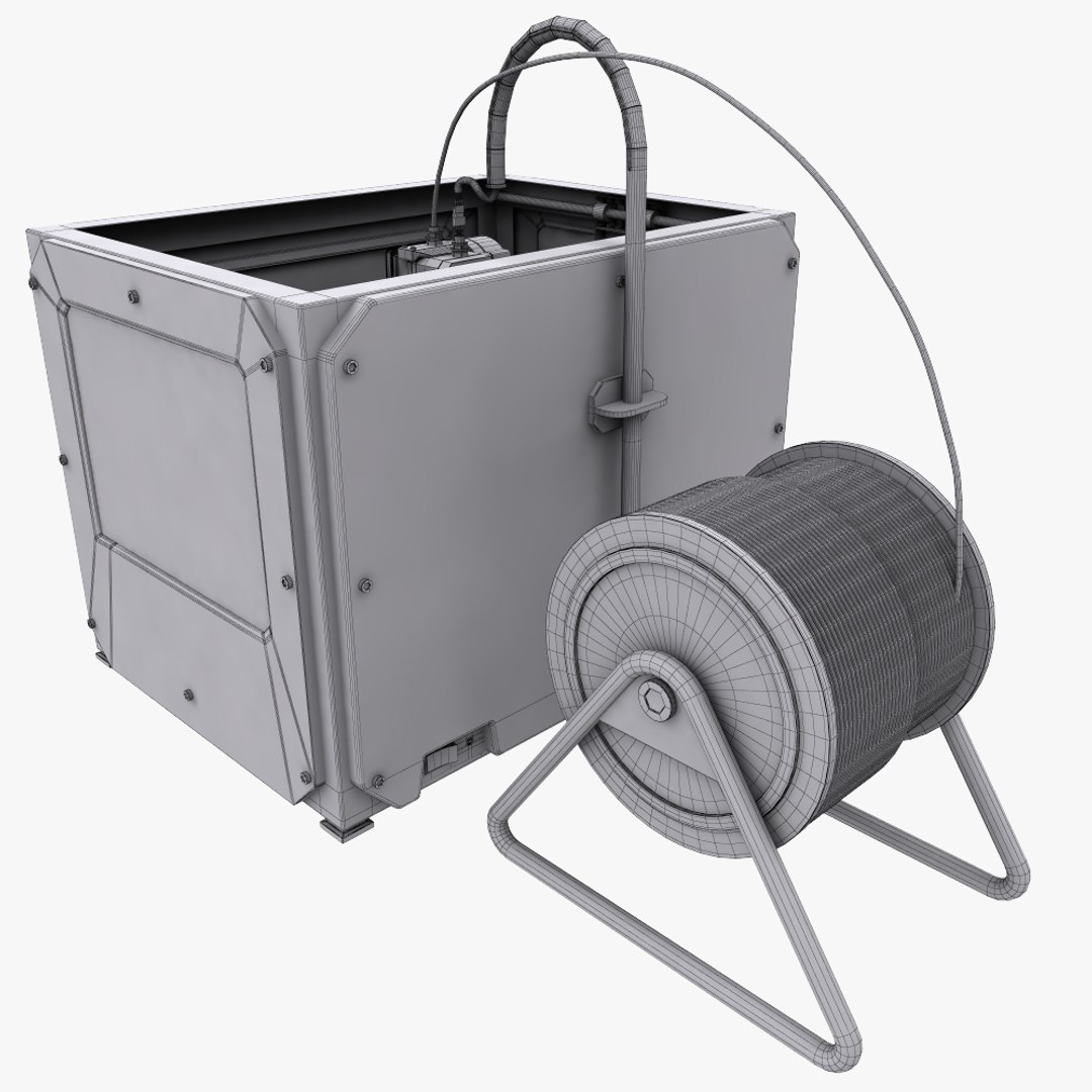 3d Makerbot Replicator Printer Model